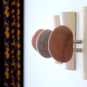 Sea Stone Towel Hooks and Wall Racks. Natural Sea Stone Wall Coat ...