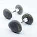 Stone Door Handles Set, Natural Beach Style Door Handles. Massive ...