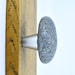 Stone Door Handles Set, Natural Beach Style Door Handles. Massive ...