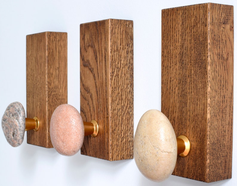 Sea Stone Towel Hooks and Wall Racks. Natural Sea Stone Wall Coat ...