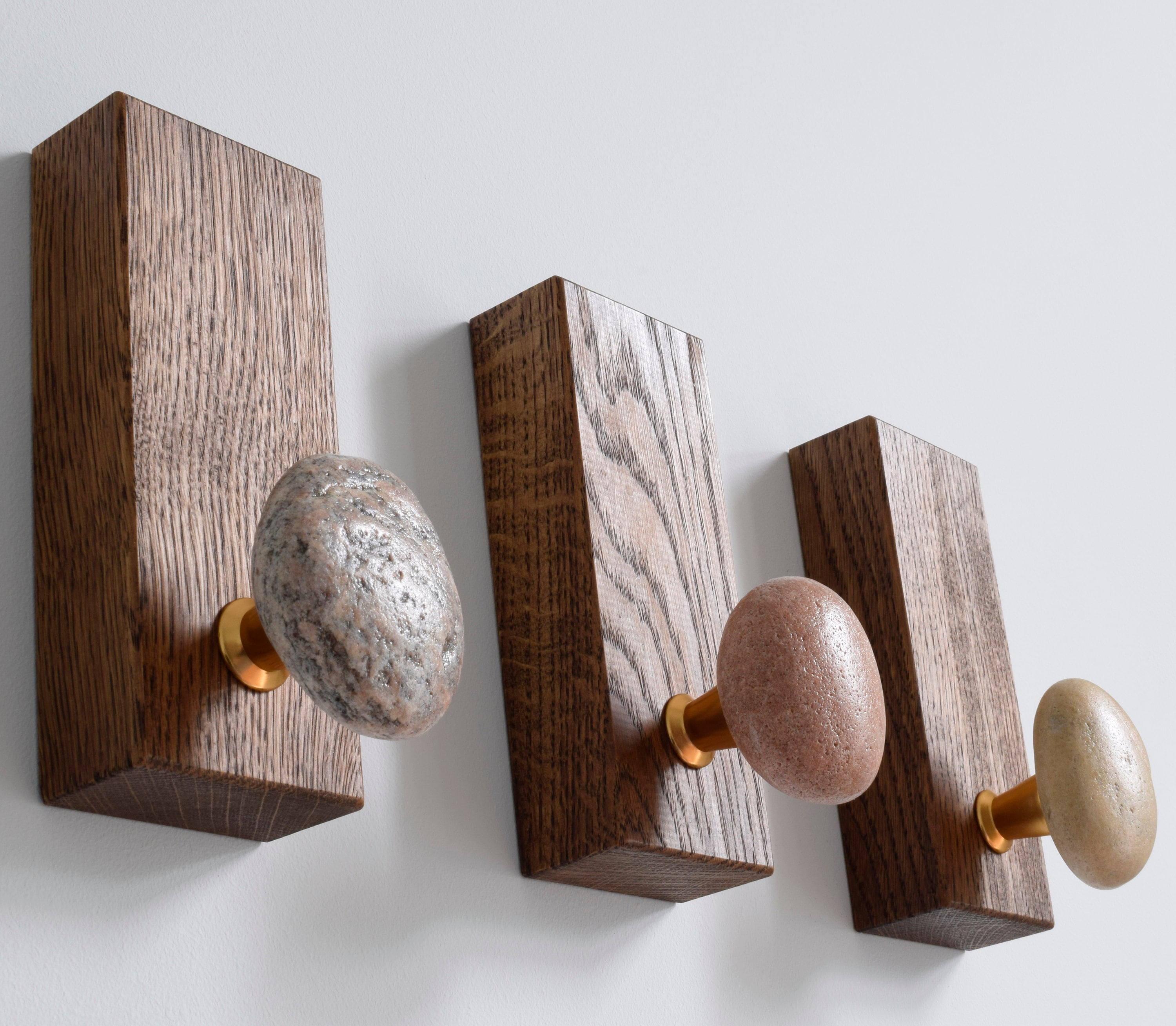 Sea Stone Towel Hooks and Wall Racks. Natural Sea Stone Wall Coat ...