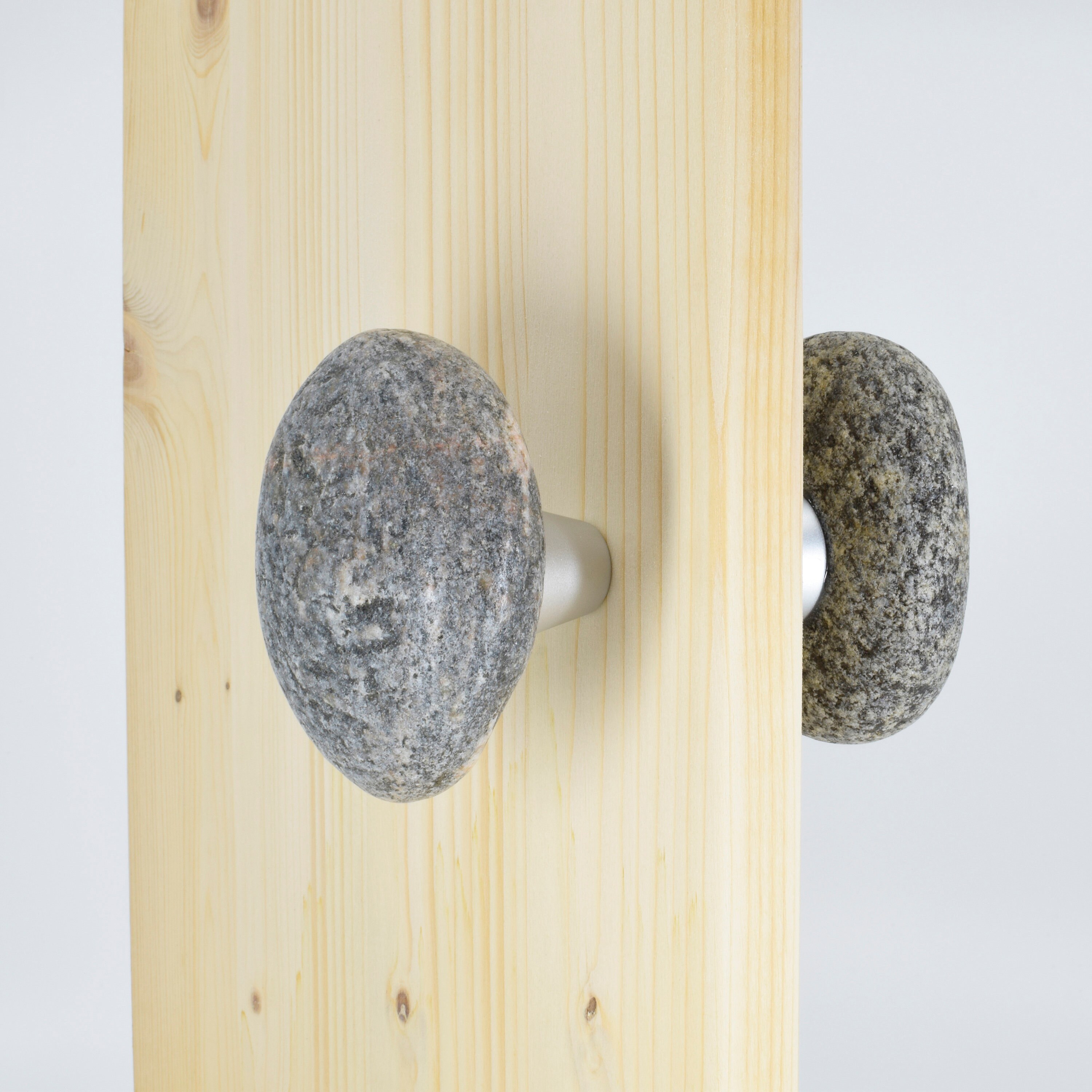 Natural Stone Door Handles Set - Beach-inspired Door Pulls, Unique ...