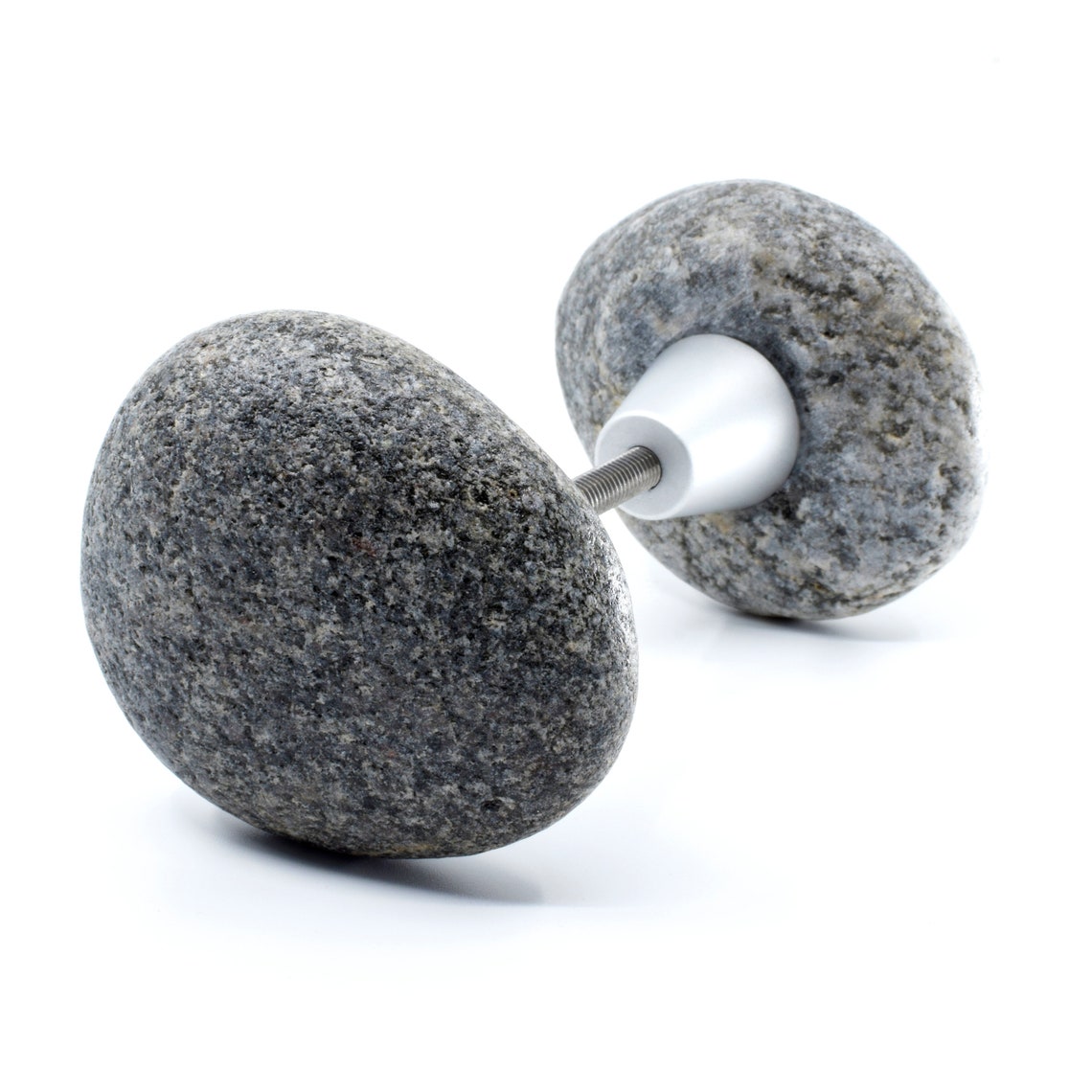 Natural Stone Door Handles Set - Beach-inspired Door Pulls, Unique ...