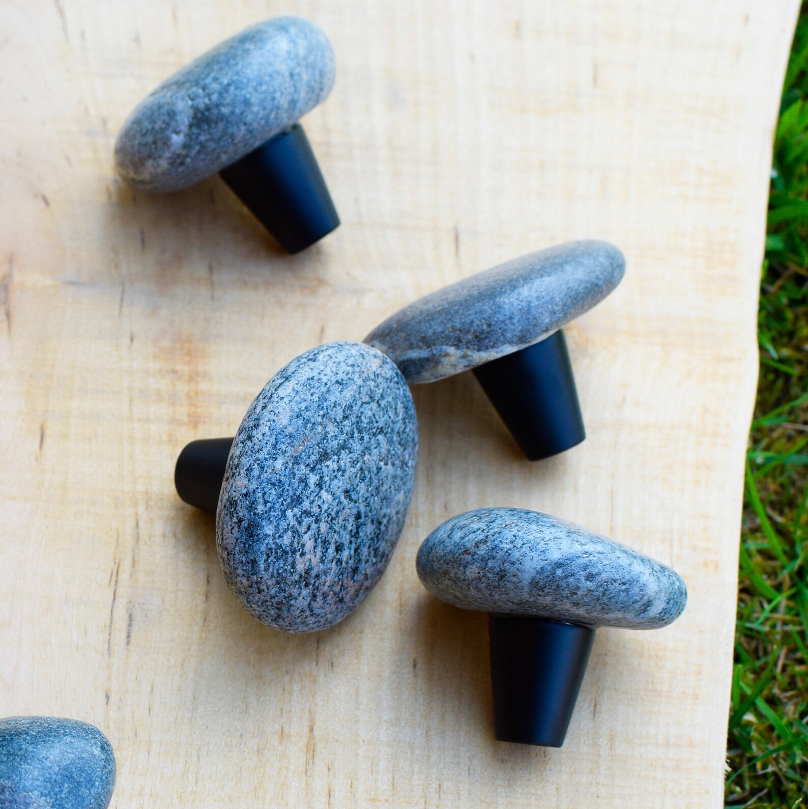 Sea Stone Pulls and Knobs. Kitchen Handles for Dressers, Cupboards and ...