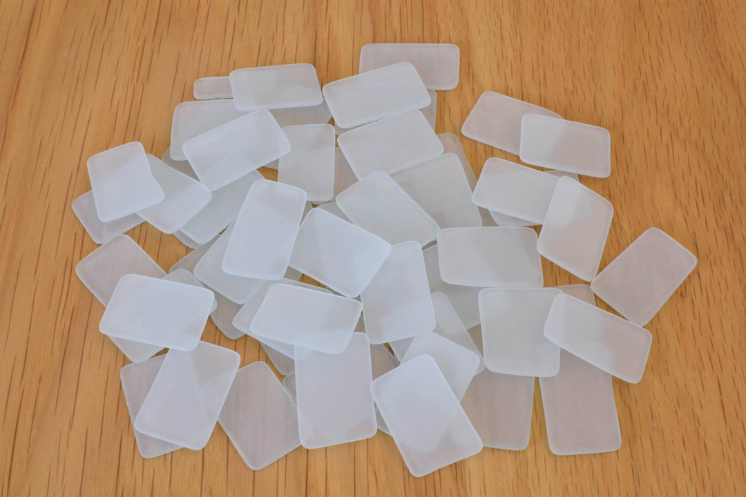 Sea Glass White Smooth Beach Glass - Aquarium Glass - Diy Smooth Mate ...