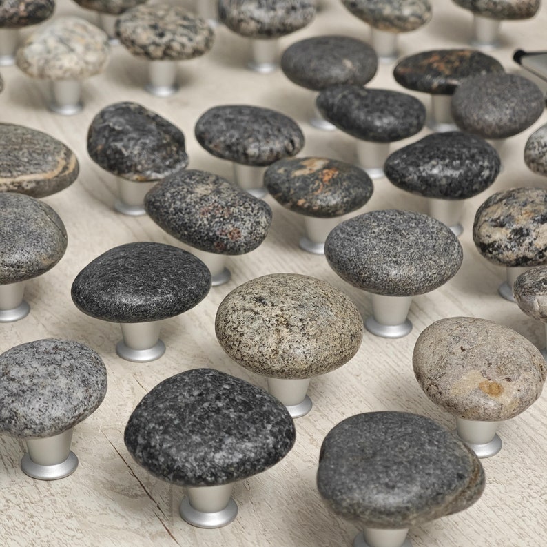 Sea Stone Handles Pull Knobs – Elegant and Durable Natural Stone Knobs ...