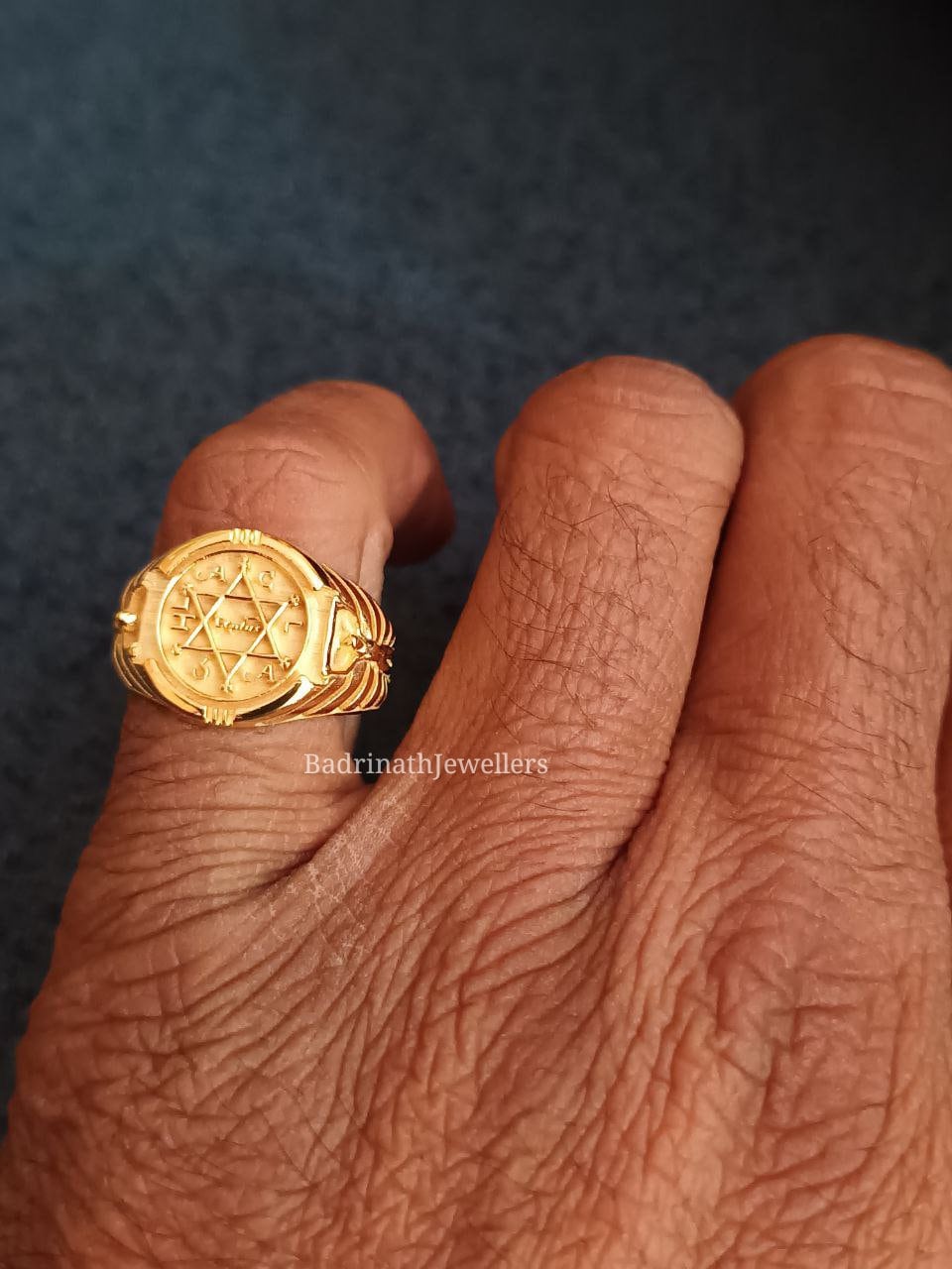 King Solomon Ring,925 Sterling Silver Solomon Ring,the Grand Pentacle ...