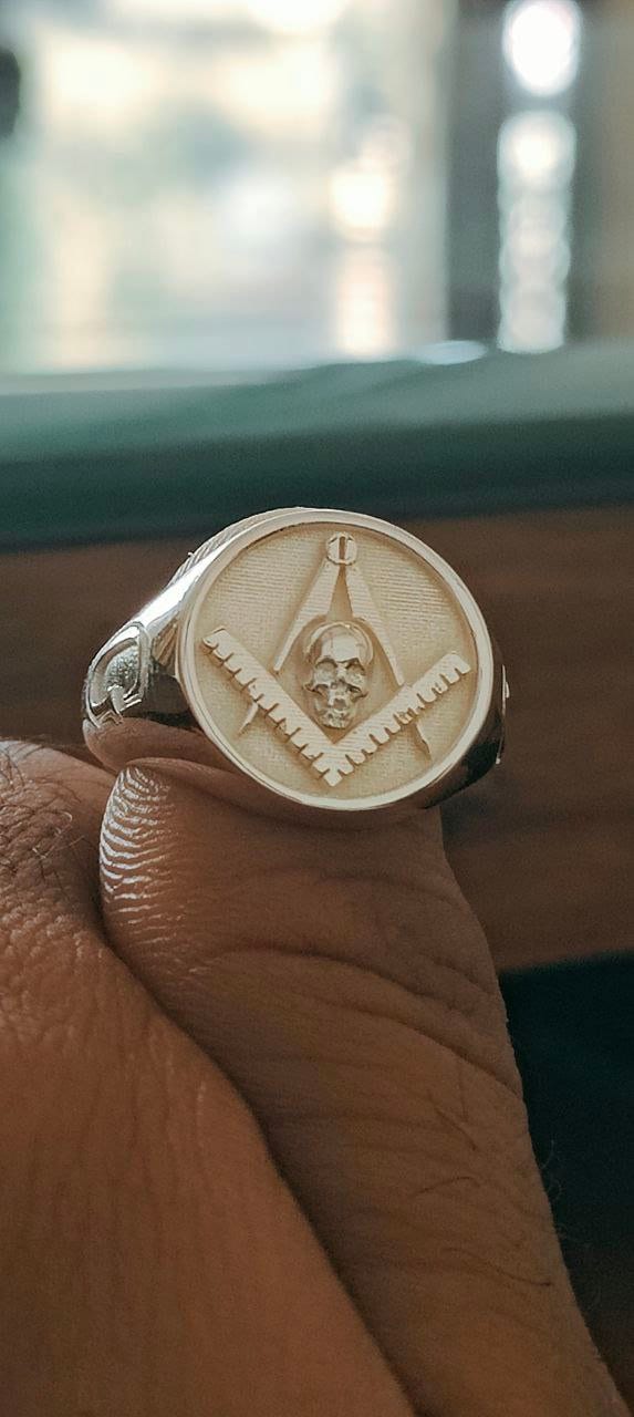 Masonic, Freemason Ring, Master Mason Jewelry, Freemason Jewelry ...