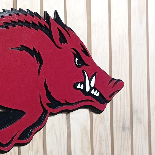 Razorback Logo - Etsy