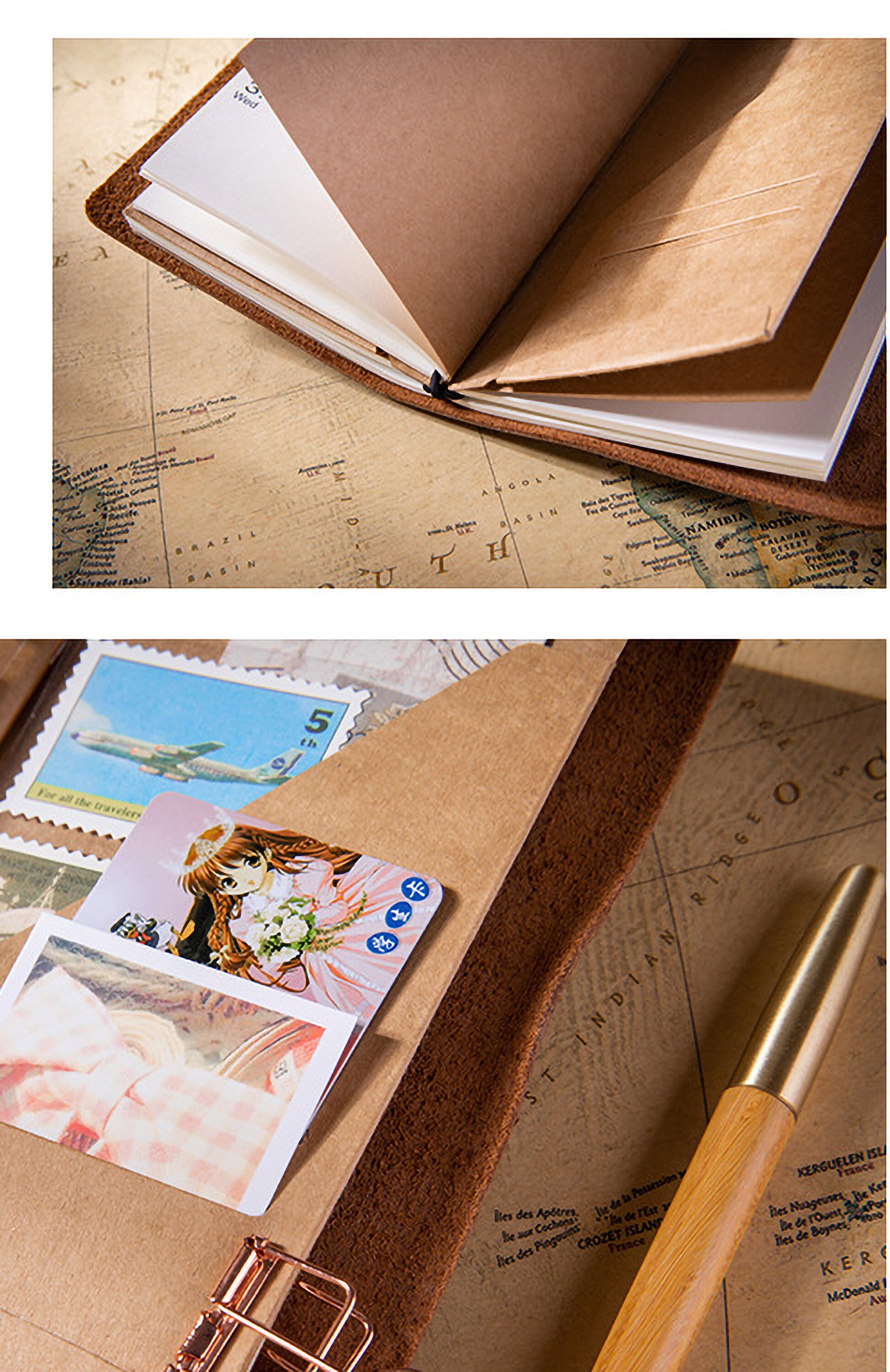 Crazy Horse Leather Business Notebooks High-grade Diary - Etsy