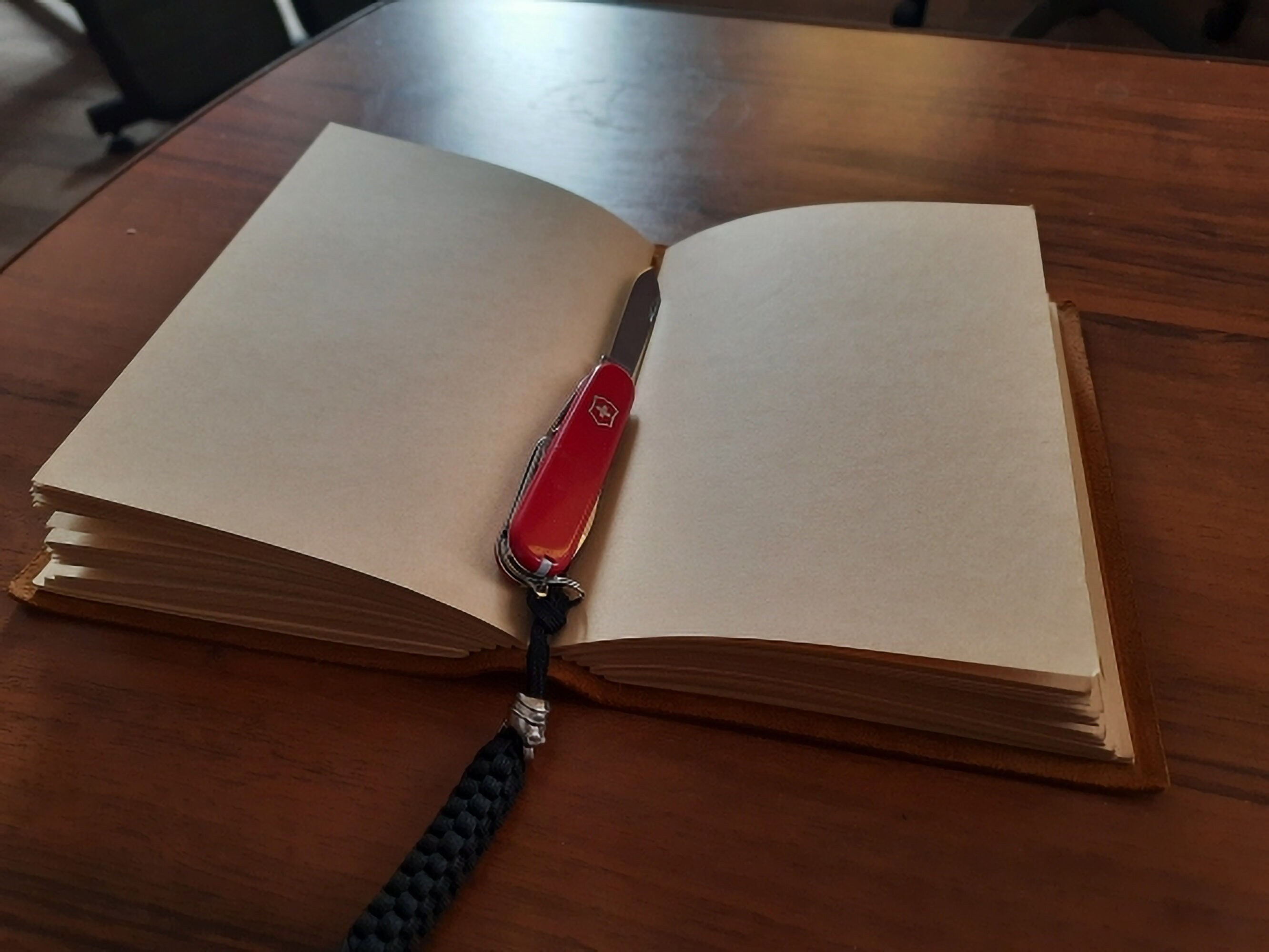 Original Handmade Retro Leather Sketchbook: Notebook With Daolin/kraft ...