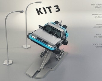 Back to the Future Stl File - Etsy