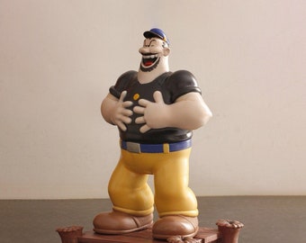 Popeye Sculpture Stl - Etsy