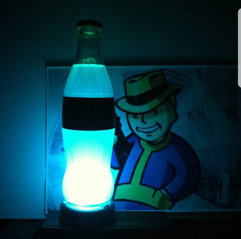 Fallout Nuka Cola Quantum LED Gaming Light Lamp Bottle - Etsy