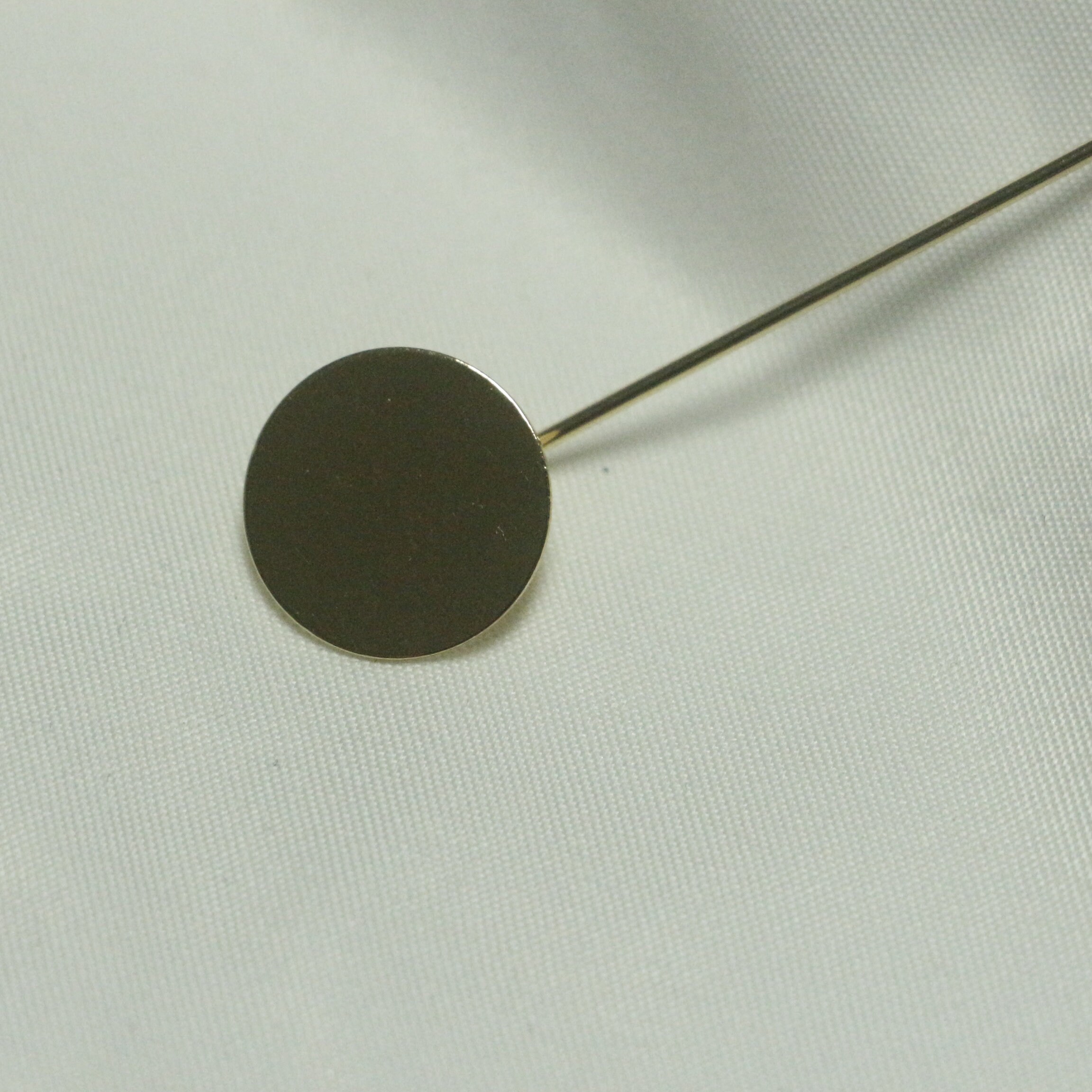 Long Pins for Making Formal Corsage, Gold-plated Disc Pins, Decorative ...