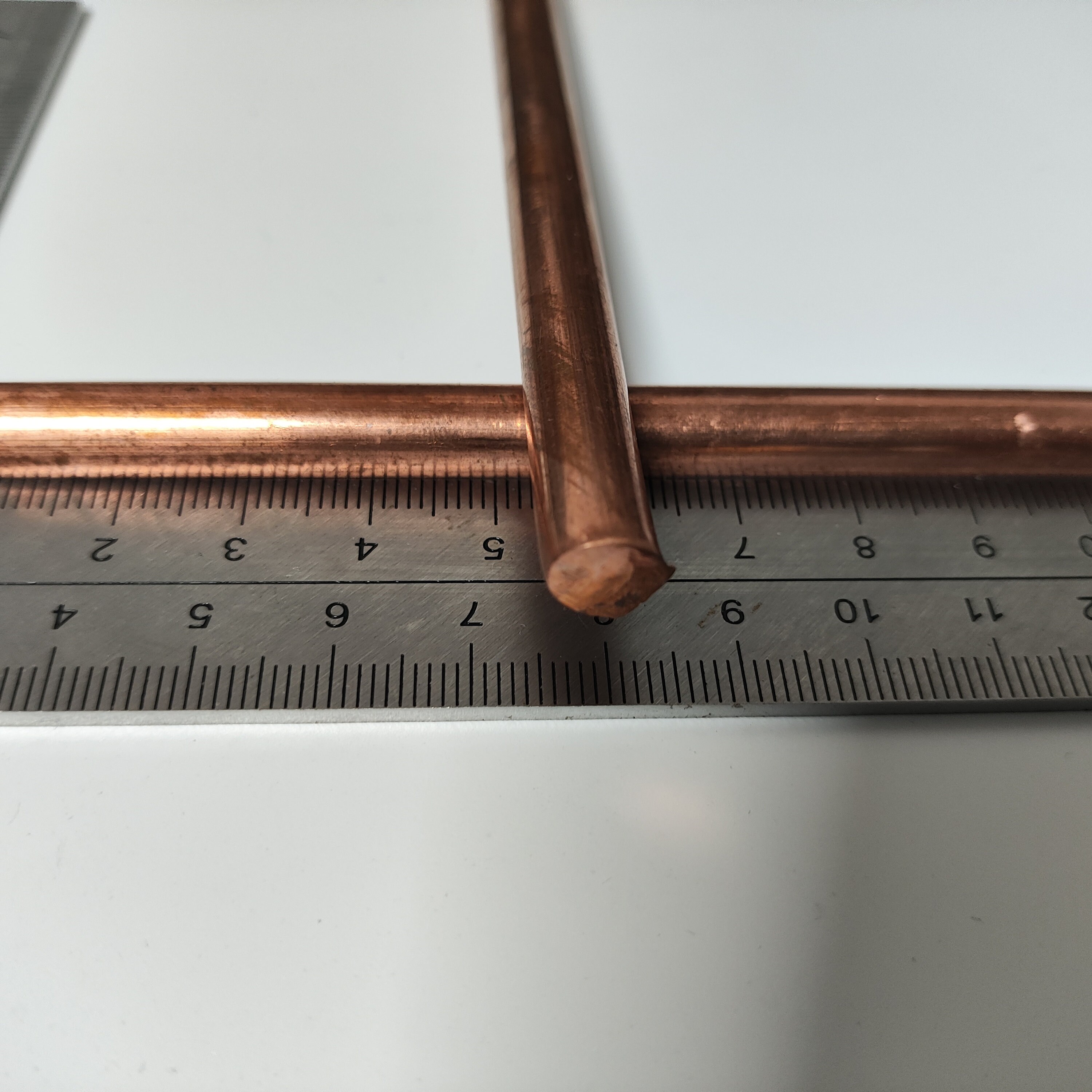 Rose Gold Raw Brass Rod Various Sizes Customized - Etsy