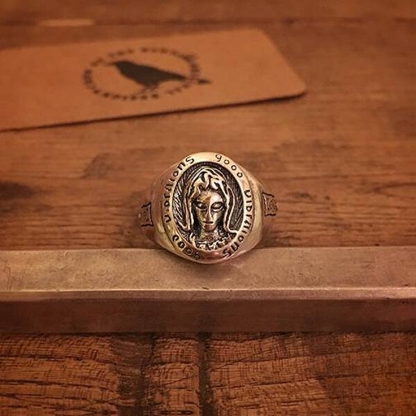 Marian Consecration Ring - Etsy