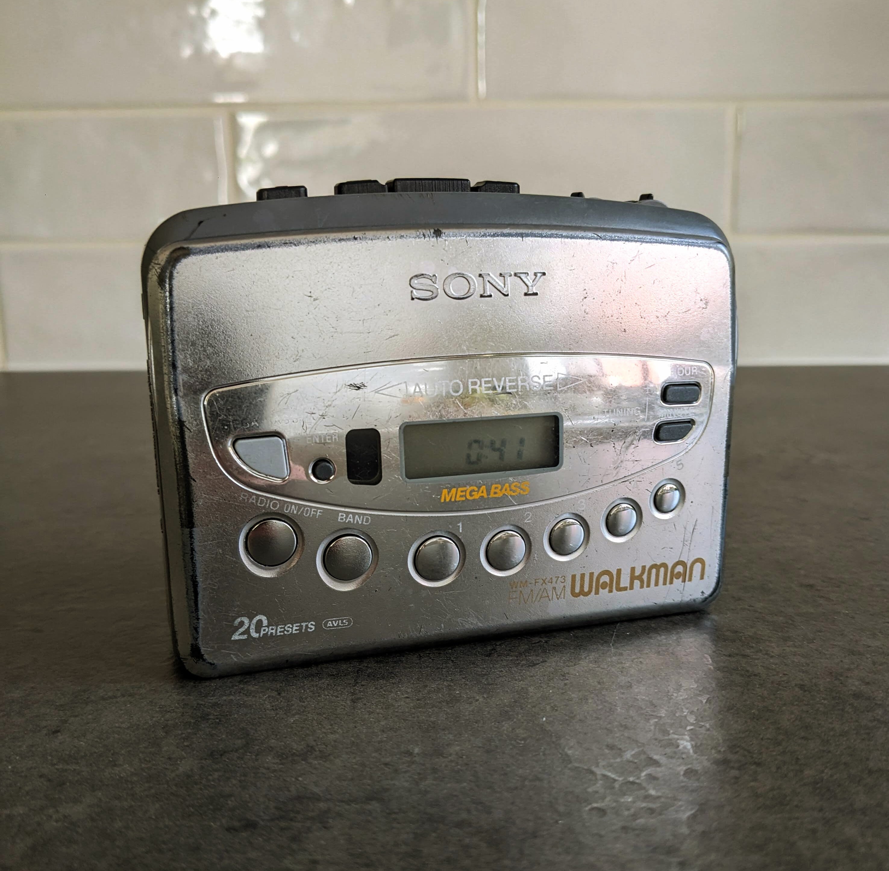 Radio Wm Wedding 1985 Sony Walkman Cassette Player And Radio WM F22