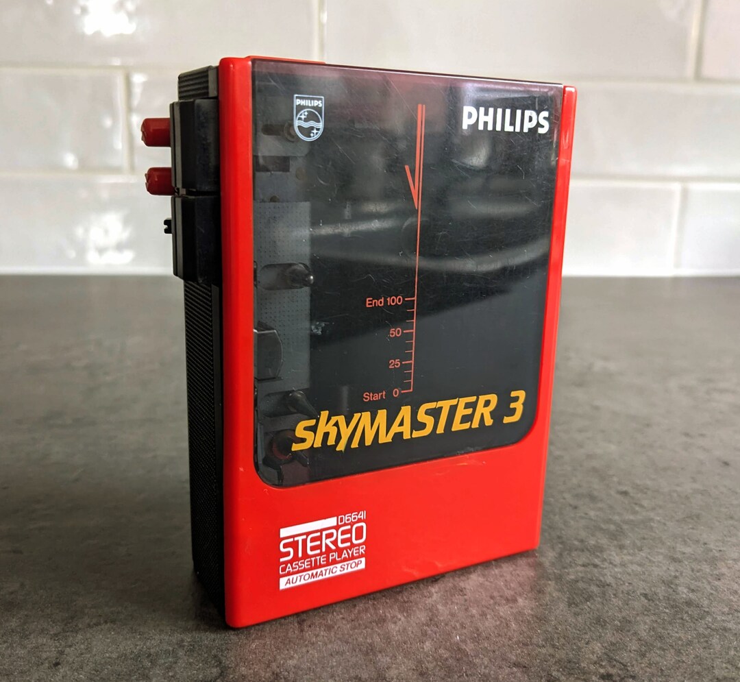 Philips Skymaster D6641 Cassette Player Walkman - Etsy