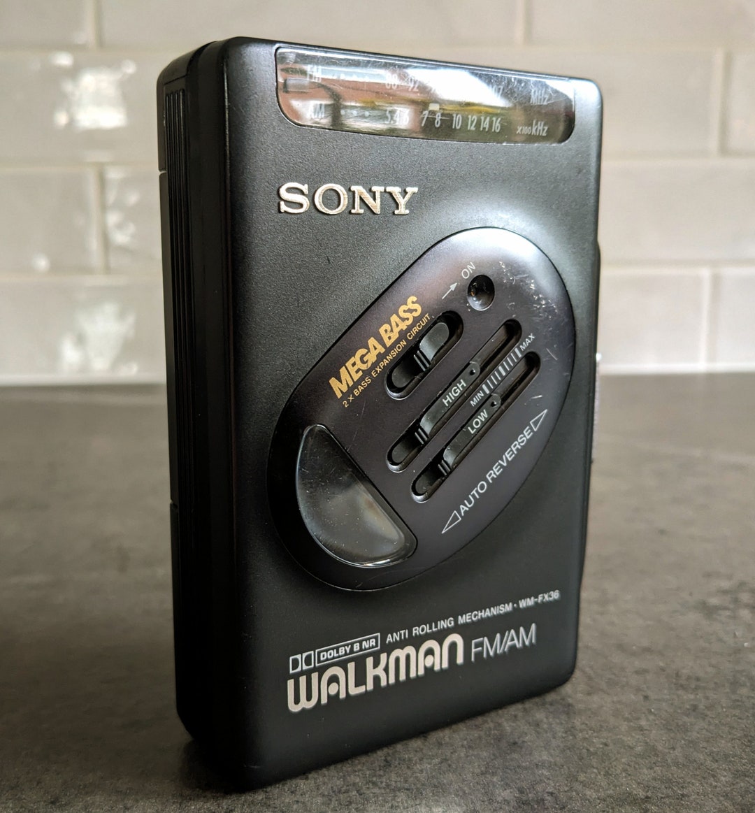 Sony Walkman Cassette Player and Radio WM-FX36 Retro - Etsy