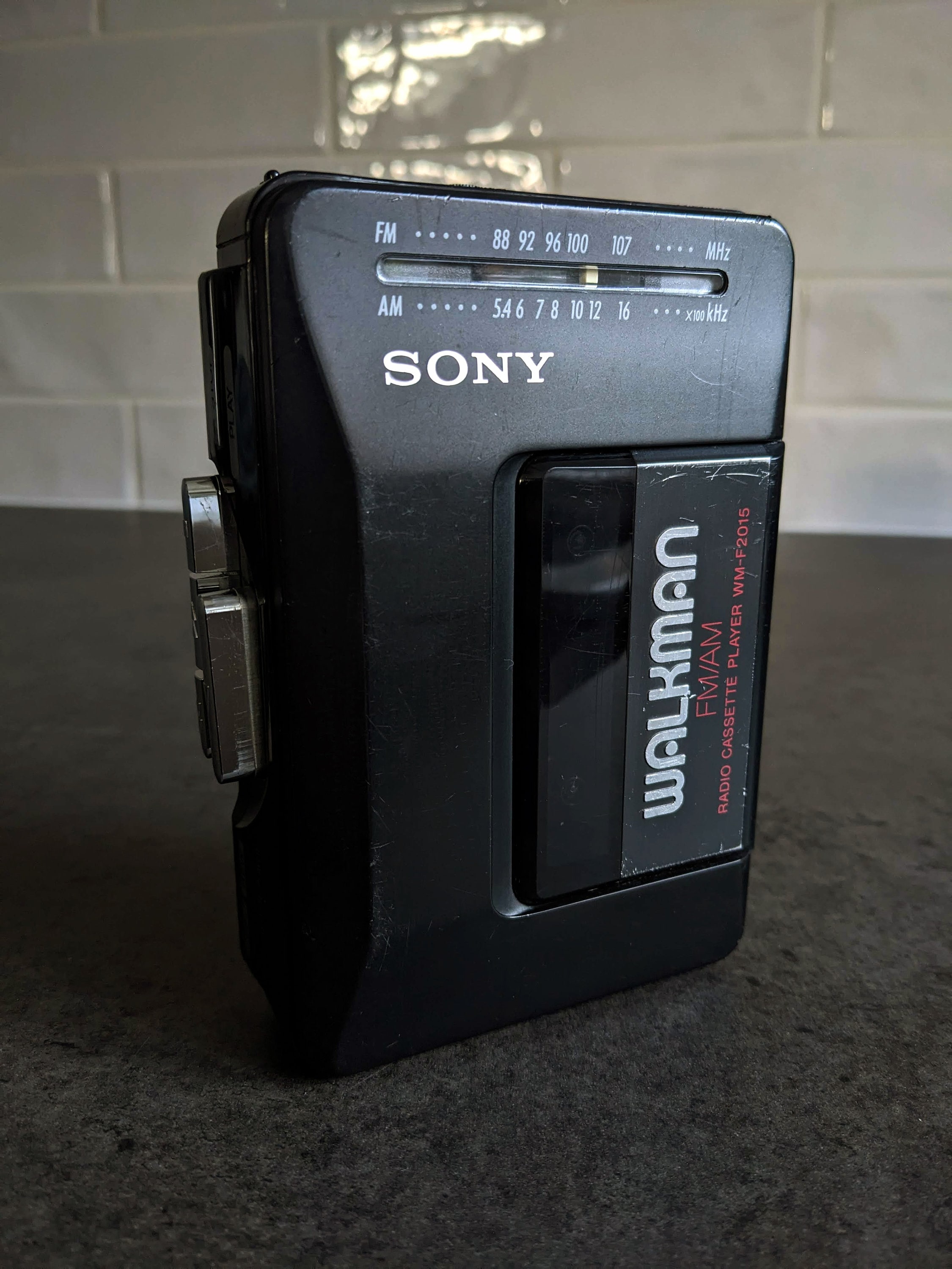 Sony Walkman Cassette Player & Radio WM-F2015 Vintage - Etsy