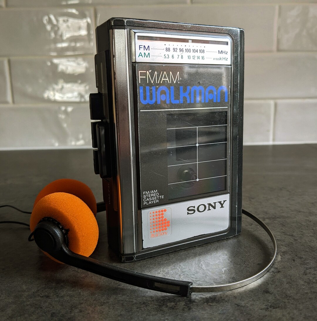 Sony Walkman Cassette Player & Radio WM-F31 Vintage - Etsy