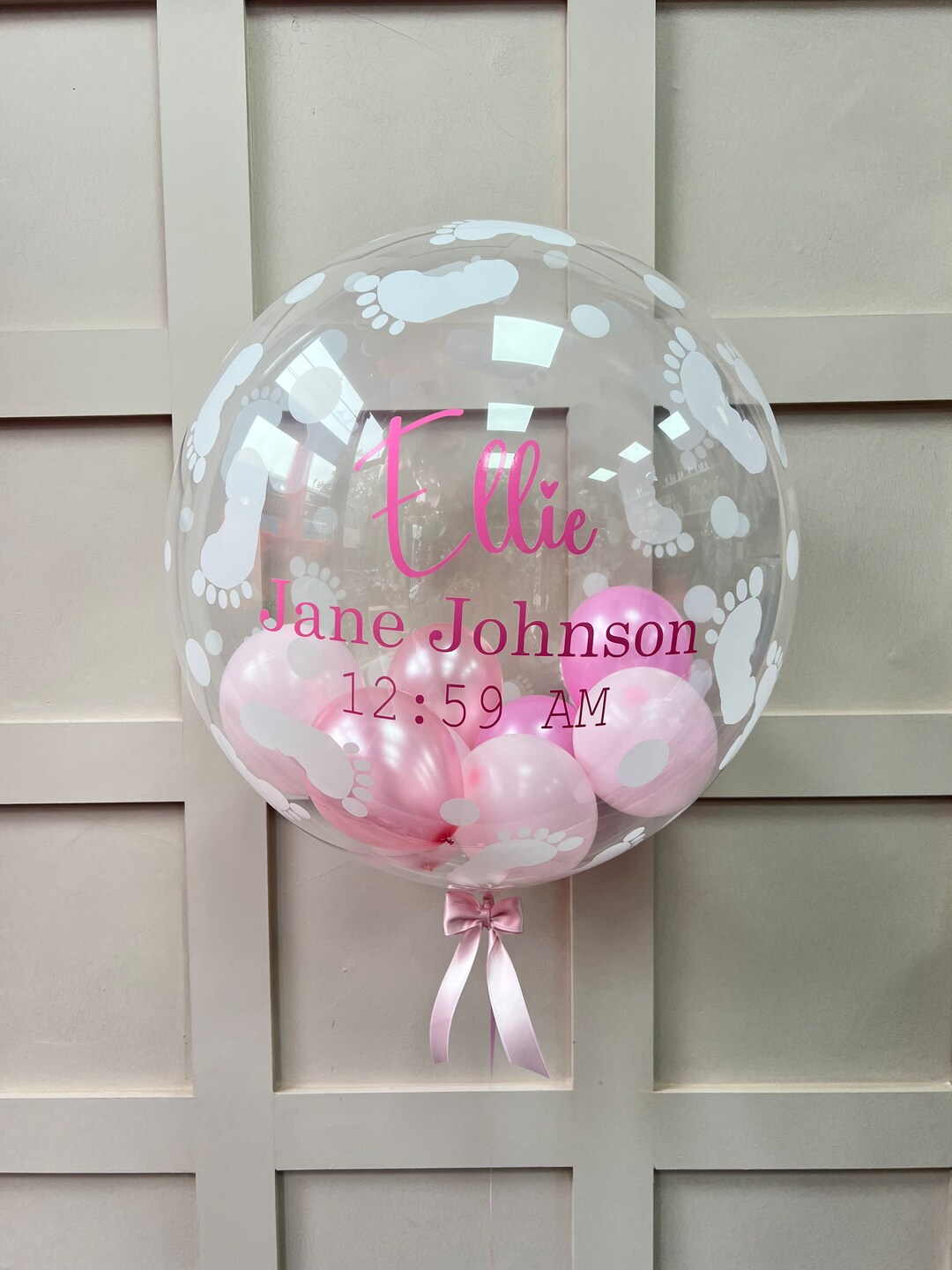 Personalised Baby Arrival Balloon Customised Balloon / Baby - Etsy