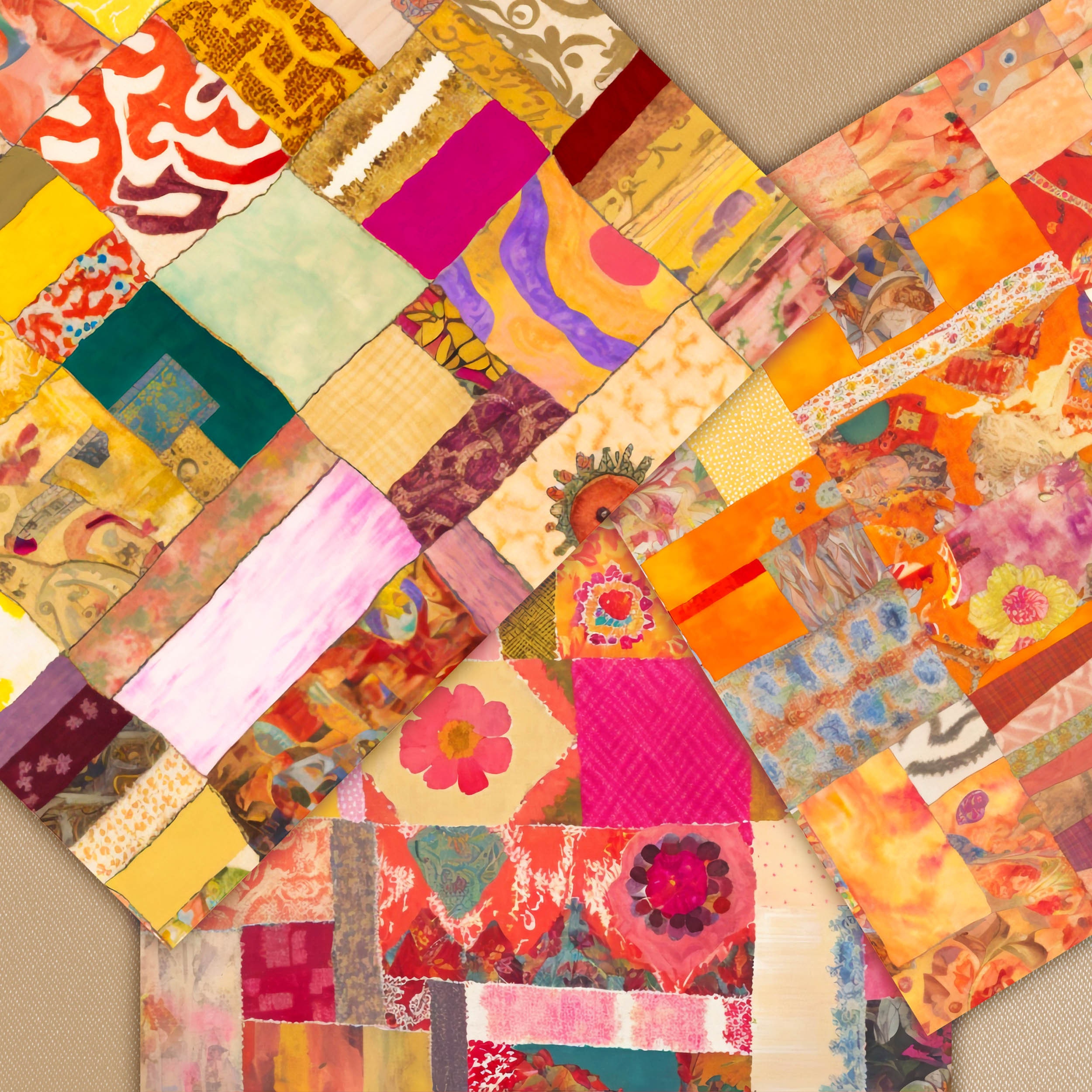 Boho Patch : Decoupage Download DIGITAL PAPERS Suitable for All Kinds ...