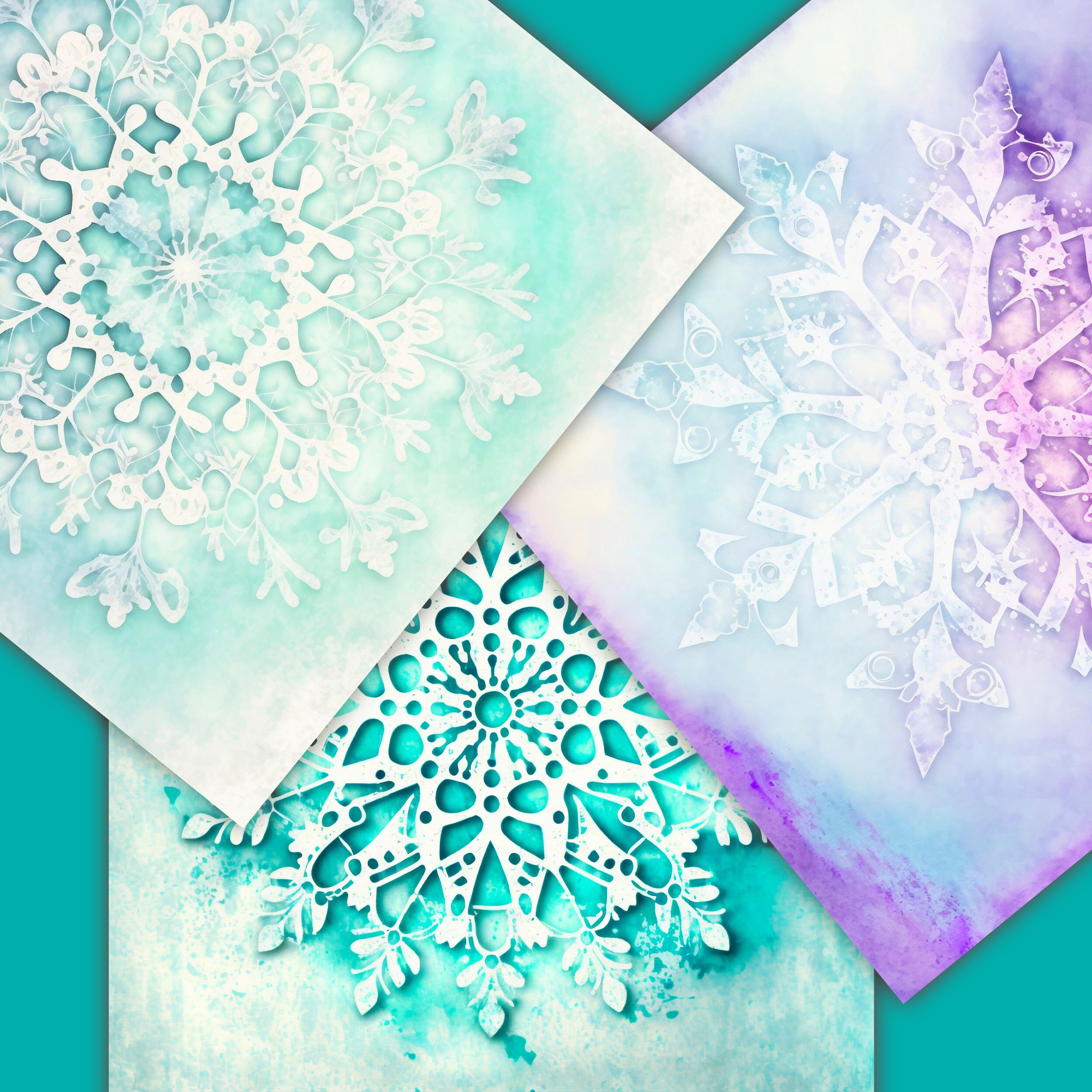 Frozen: Decoupage Paper/ DIGITAL PAPERS Suitable for All Kinds of Paper ...