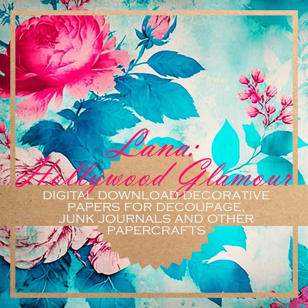 Fandango: Decoupage DIGITAL PAPERS for Download, Card-making, Journals ...