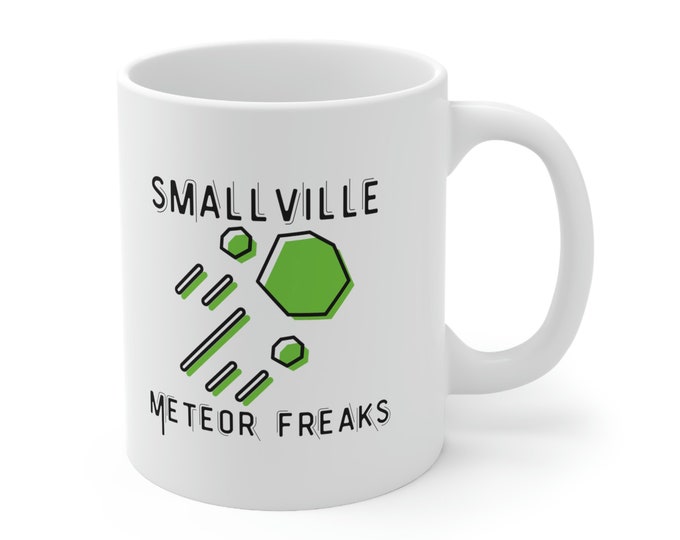 Smallville Meteor Freaks Superman TV Show Inspired Ceramic Coffee Mug ...