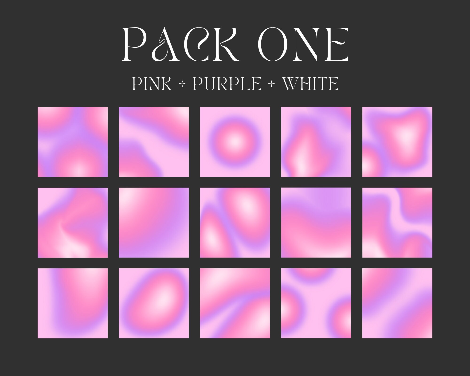 60 Aesthetic Gradients Bundle Pack Backgrounds Pink Purple - Etsy