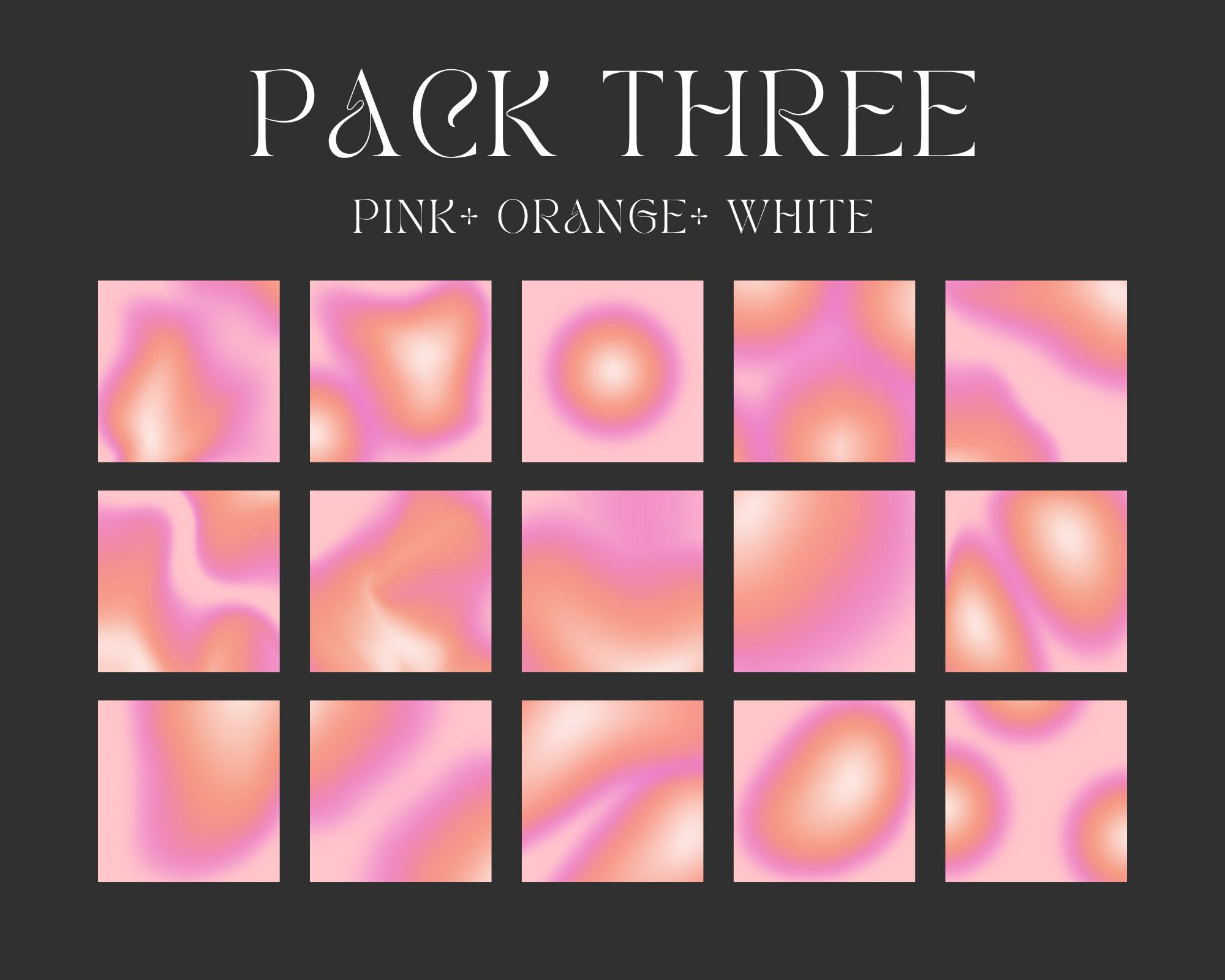 60 Aesthetic Gradients Bundle Pack Backgrounds Pink Purple - Etsy