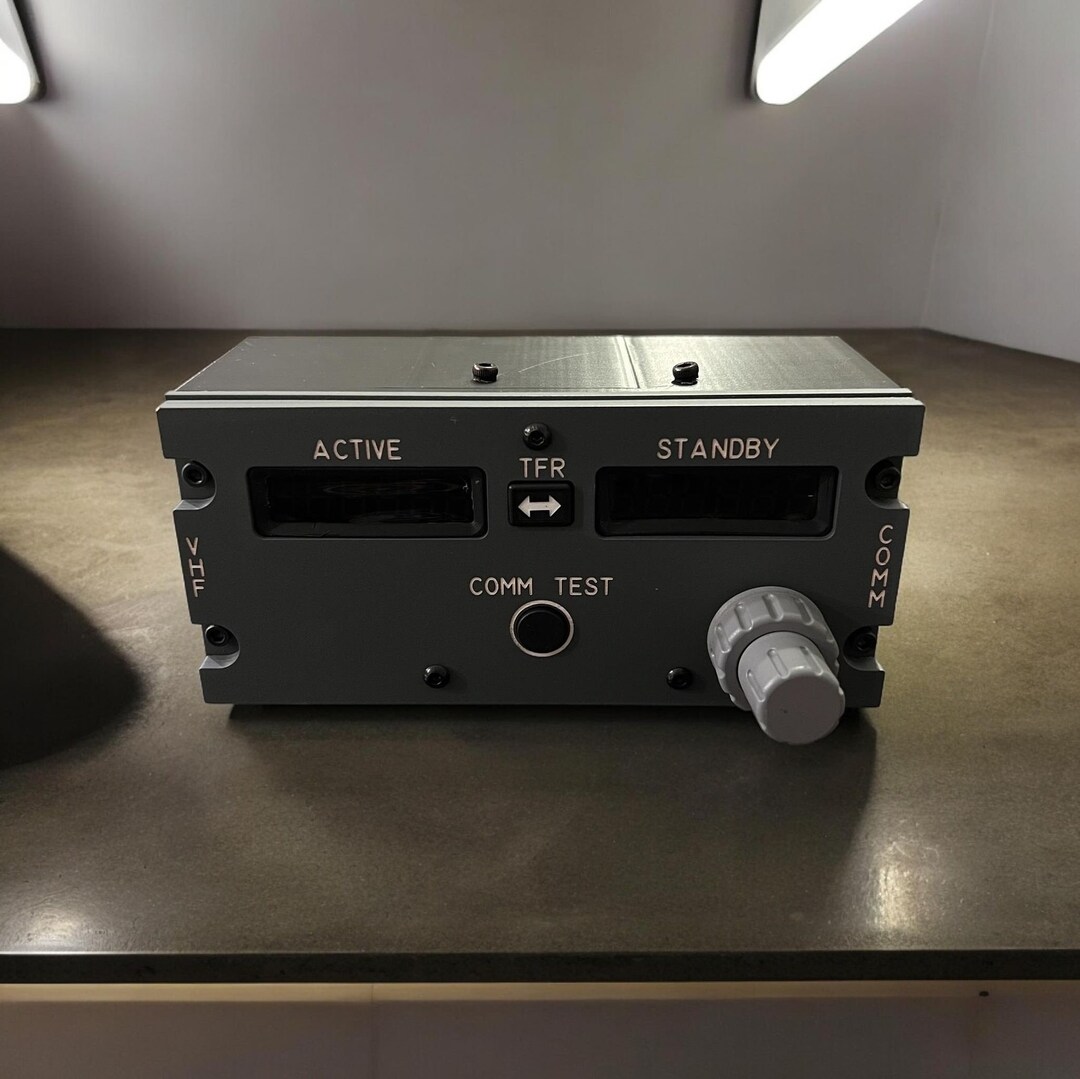 Boeing 737 Style COMM Radio for Flying Simulator MSFS2020 - Etsy