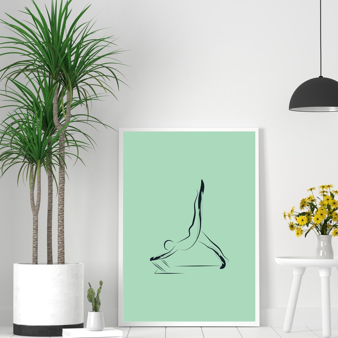 PILATES POSTER. Set of 3 Pilates Poster. Pilates Art Print. Pilates ...