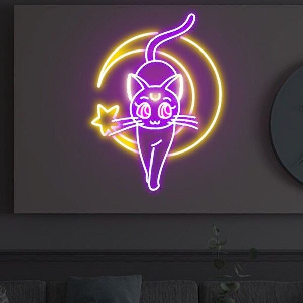 Sailor Moon Neon Sign - Etsy