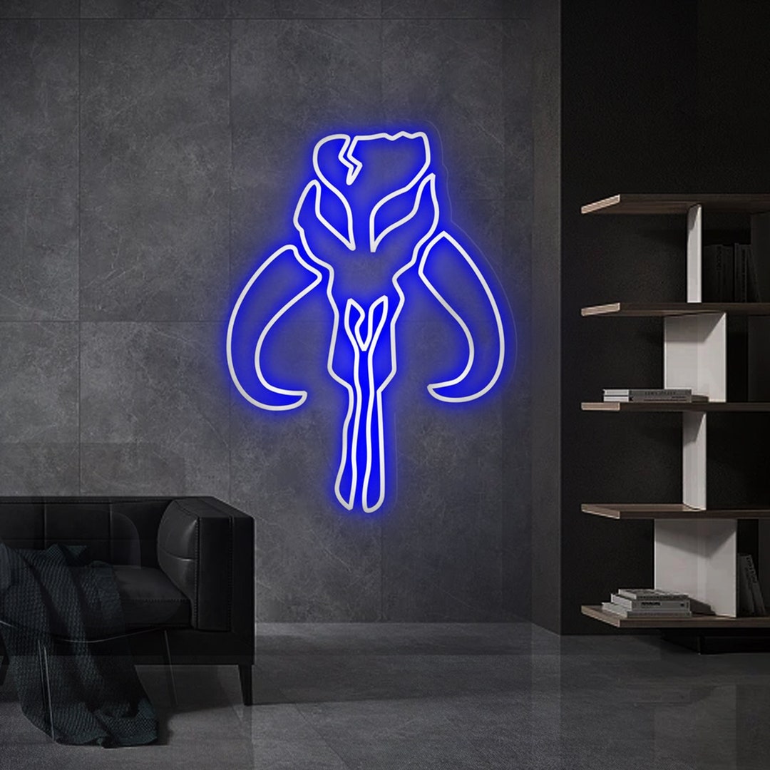 Star Wars Neon Sign Custom Mandalorian Neon Sign Anime Neon - Etsy