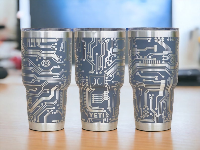 Personalized Engraved Yeti -circuit Board - Etsy