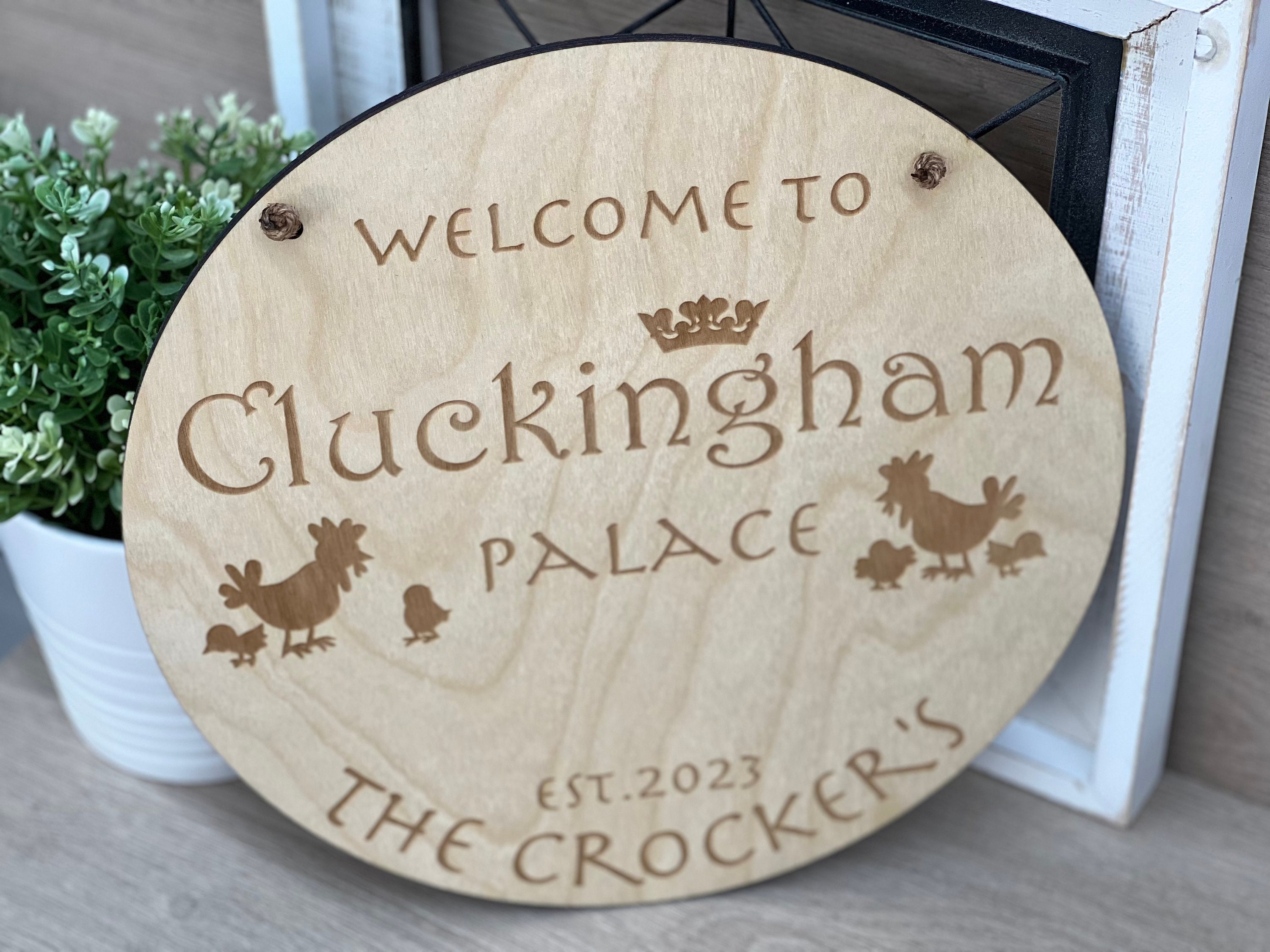 Digital File Cluckingham Palace - Etsy