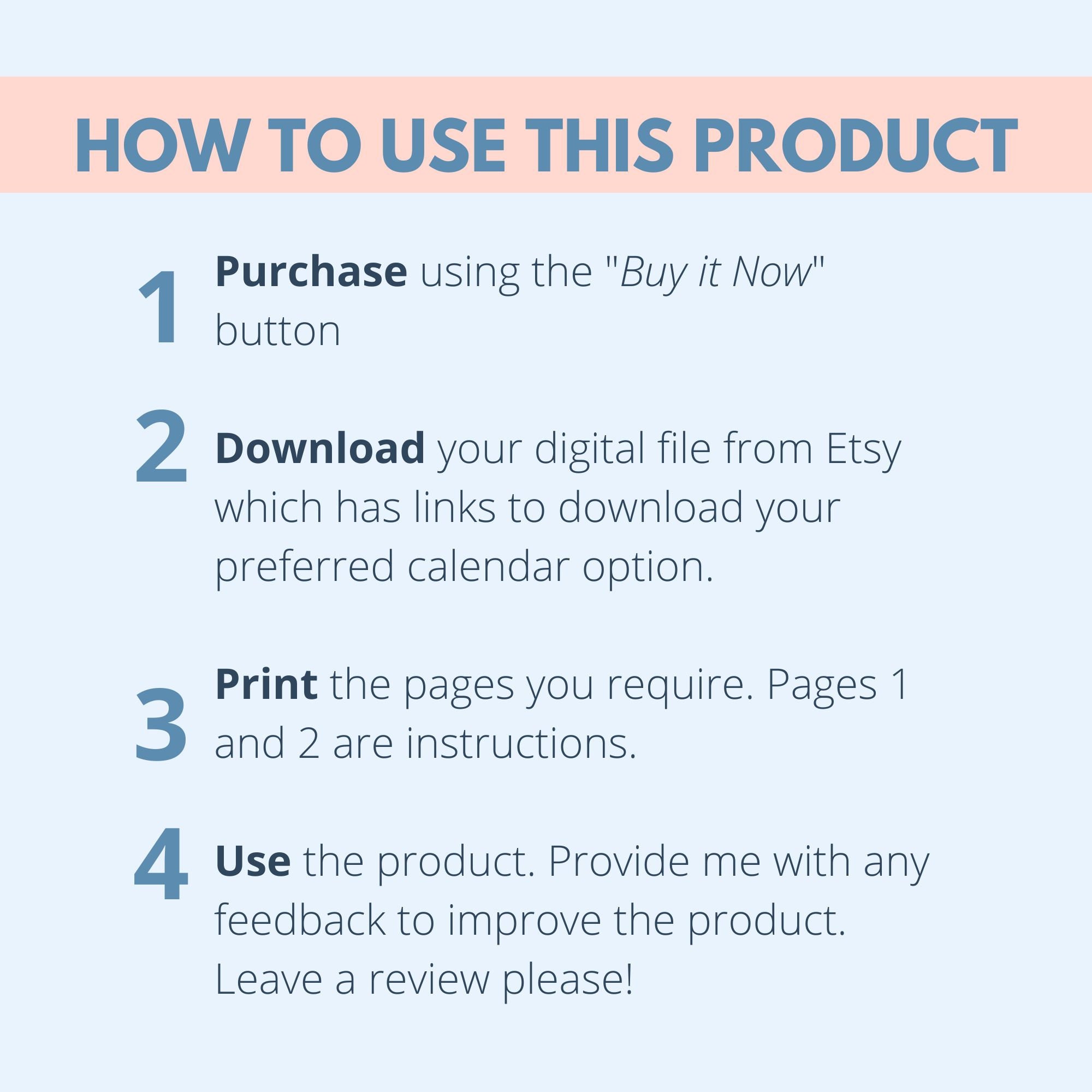 2024 Linear Calendar, Printable, Montessori Calendar, Watercolour ...