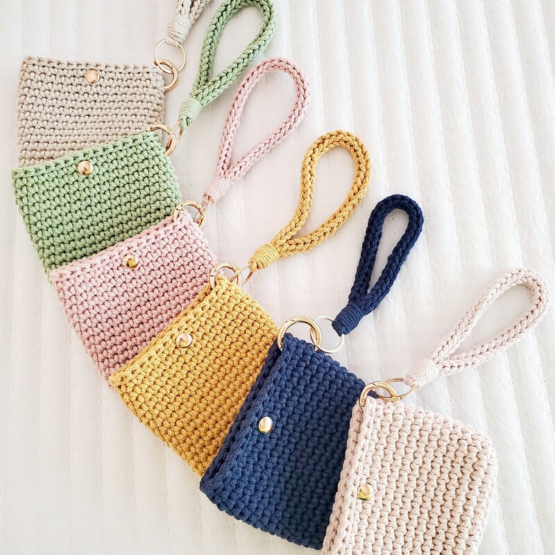 Keychain Wallet - Etsy