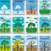 Digital Printable Months Year Seasons Flashcards, Printable Flashcards ...