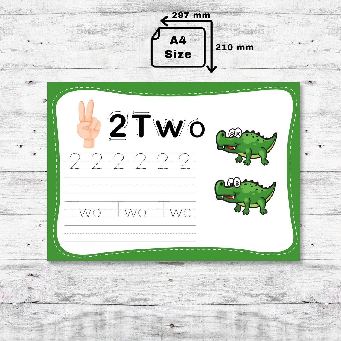 Number Tracing Printable Flashcards PDF Preschool Worksheet - Etsy
