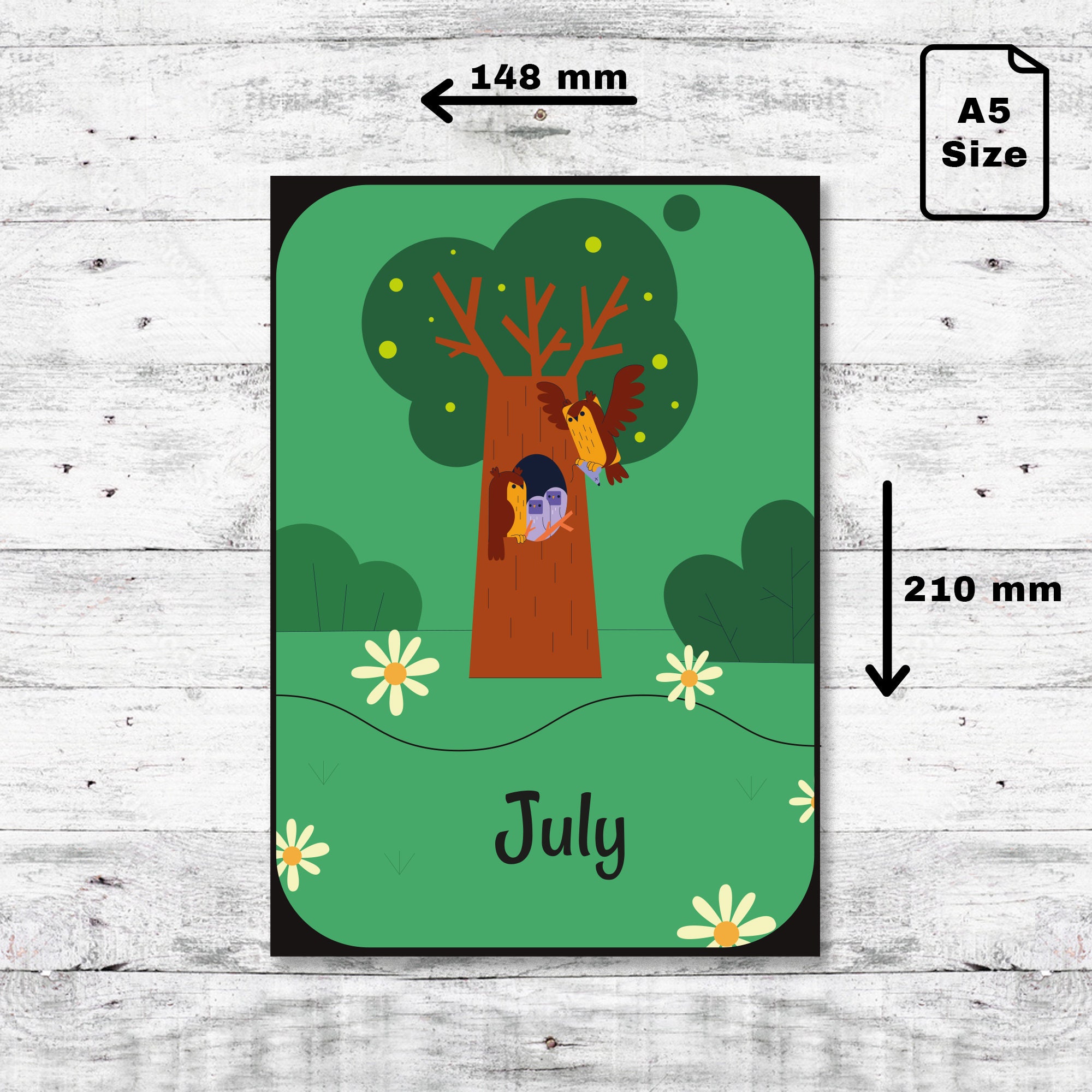 Digital Printable Months Year Seasons Flashcards, Printable Flashcards ...