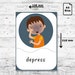 Printable Emotion Flashcard Sheets - Feelings Flash Card - Feelings & Emotion Flashcards ...