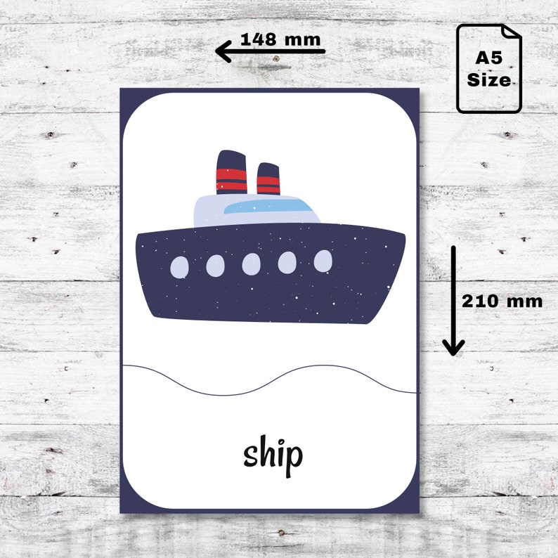 Digital Vehicles Printable Flashcards, Preschool Activities, Vehicles ...