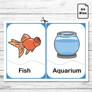 PDF Animals and Their Homes Matching Cards - Printable Animals ...