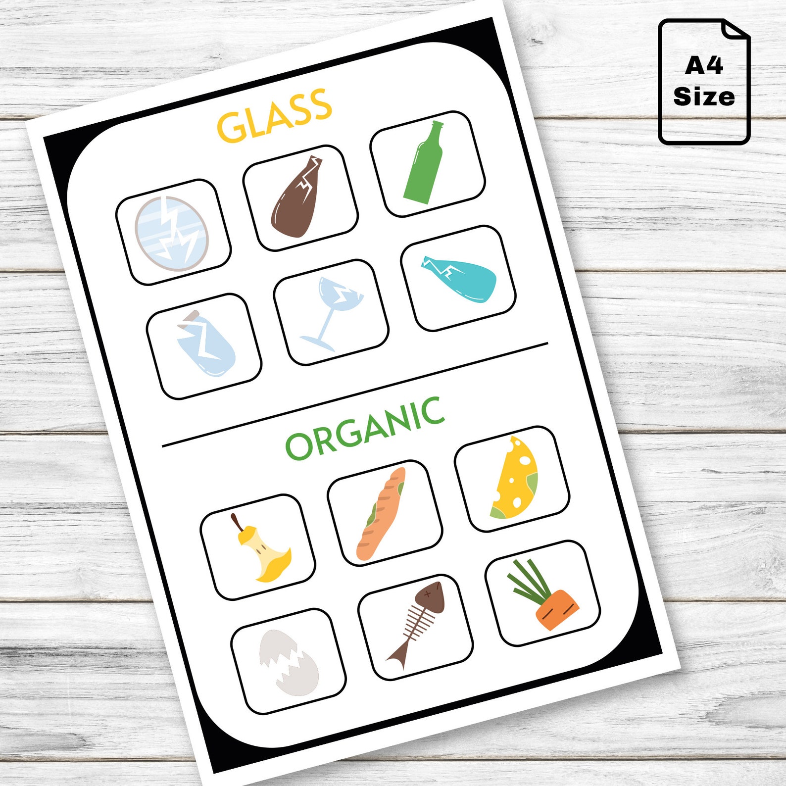 Printable Digital Recycling Activity Game - Recycling Game - Earth Day ...