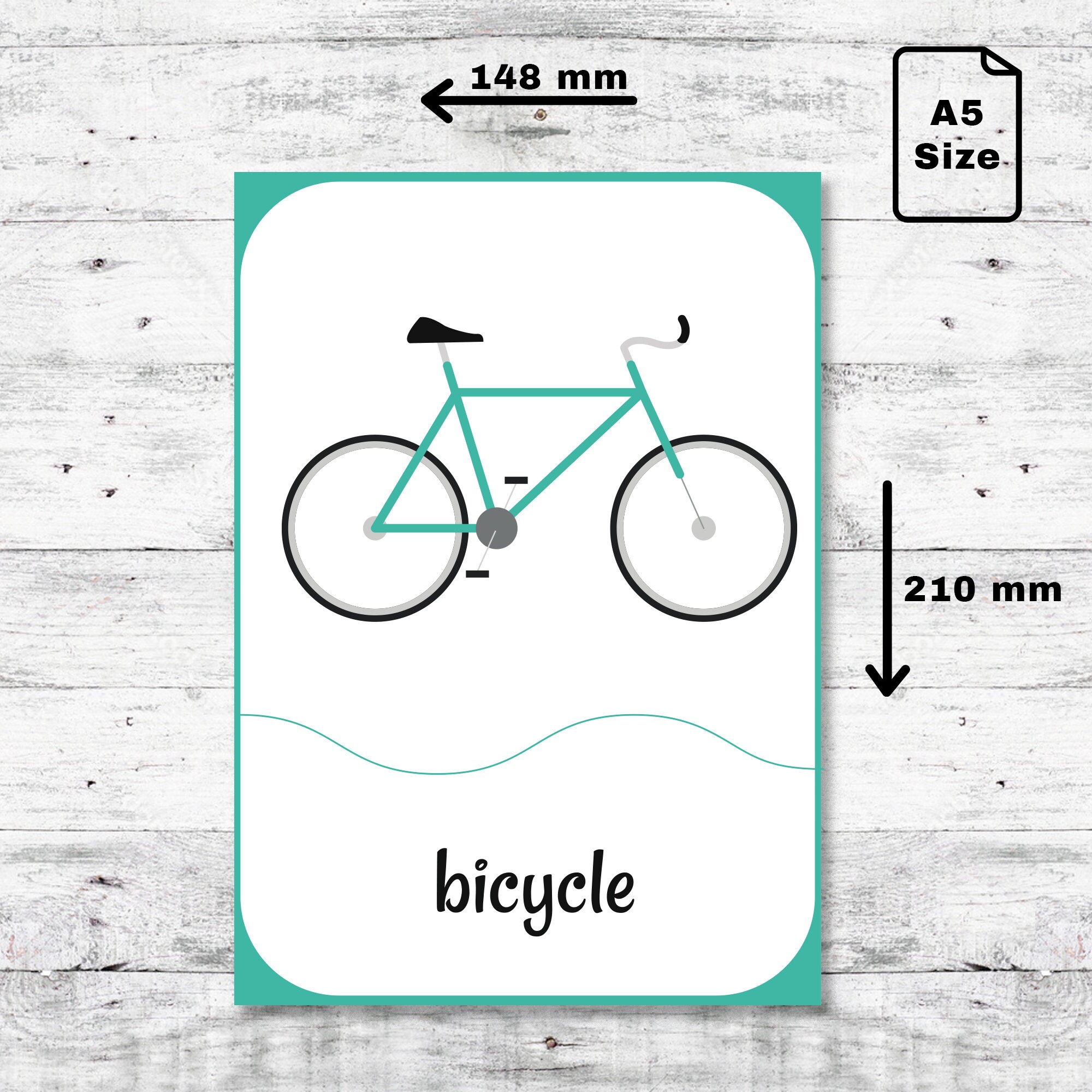 Digital Vehicles Printable Flashcards, Preschool Activities, Vehicles ...