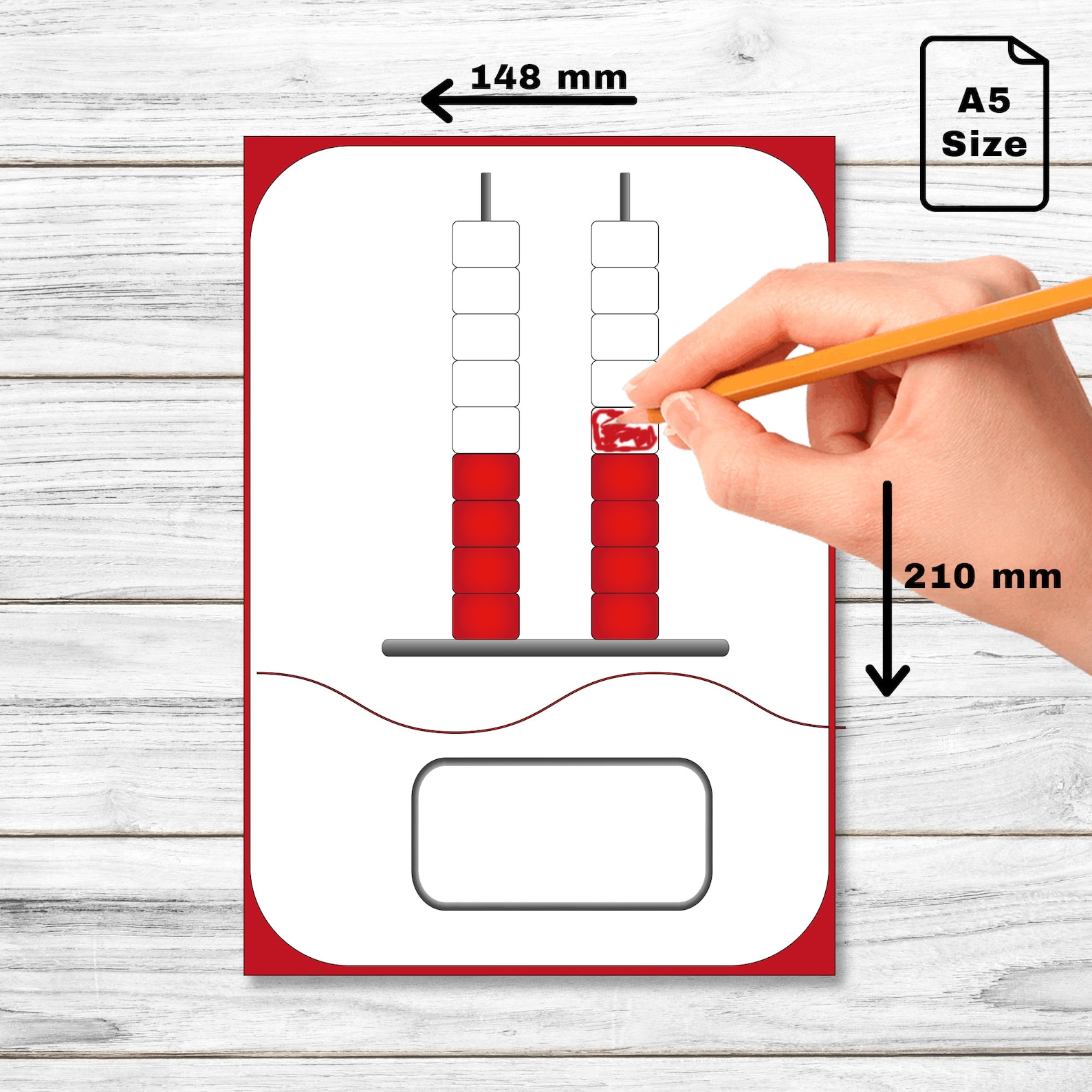 Abacus Counting Numbers Flash Cards - Abacus Printable Flashcards - Printable Abacus Flashcards ...